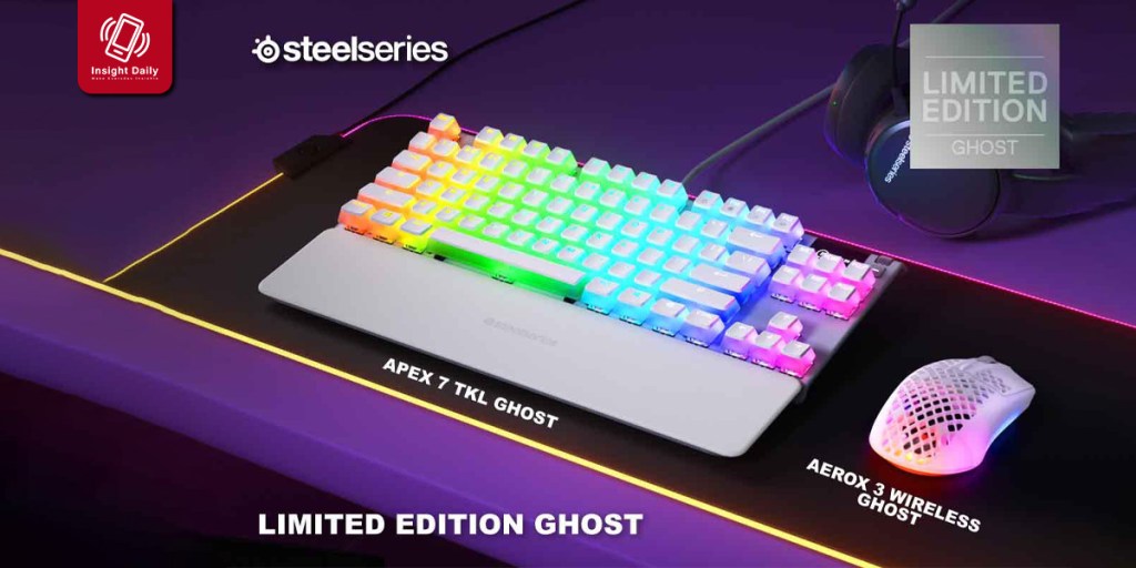 SteelSeries Ghost Limited Edition คีย์บอร์ดและเมาส์เกมมิ่งคอลเลคชั่น ...