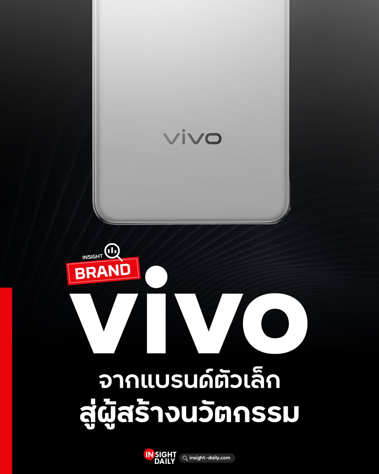 "vivo" จากแบรนด์ตัวเล็กที่ก้าวขึ้นสู่ผู้สร้างนวัตกรรม