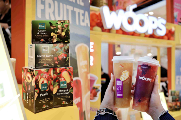 Dilmah จับมือ WOOPS เปิดตัวชาผลไม้ "The Real Fruit Tea"